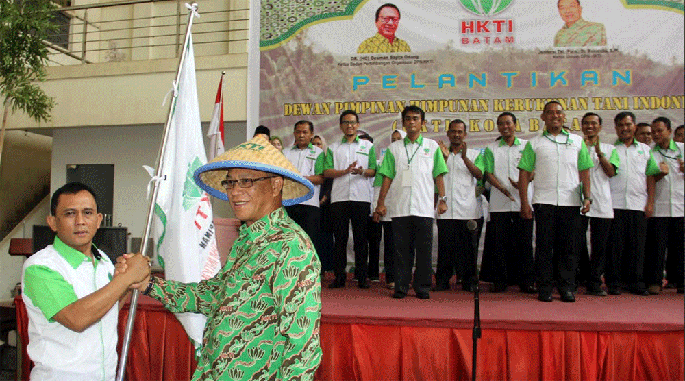 Gunawan Satari Dilantik sebagai Ketua HKTI Batam – batampos.co.id